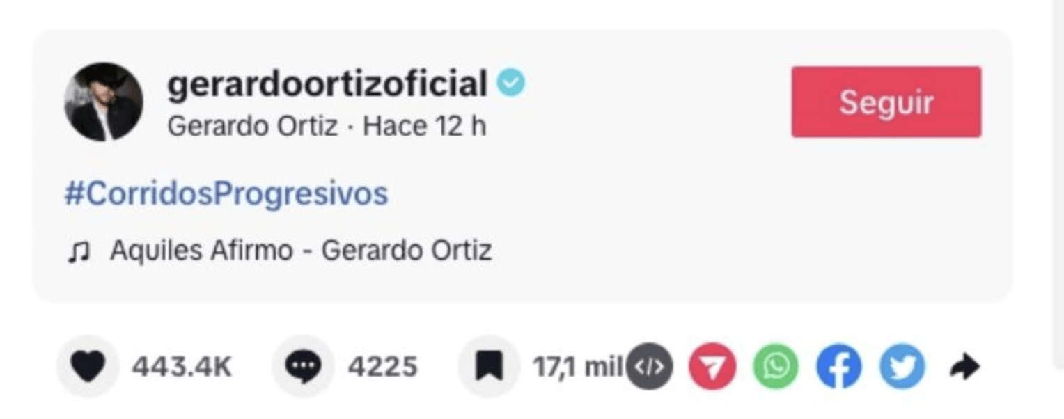 ¡El regreso de Gerardo Ortíz a los corridos progresivos es una realidad ...